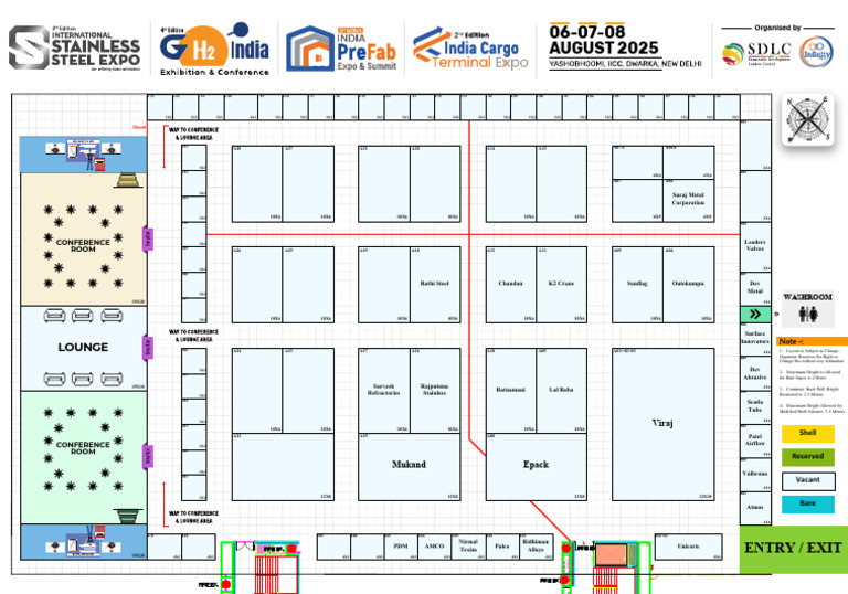 Floor Plan_3rd ISSE 2025 | PDF