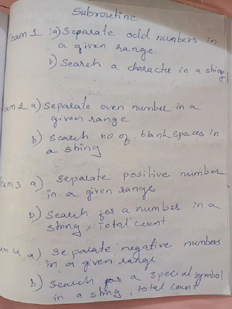 Subroutine Assignment 8051 | PDF