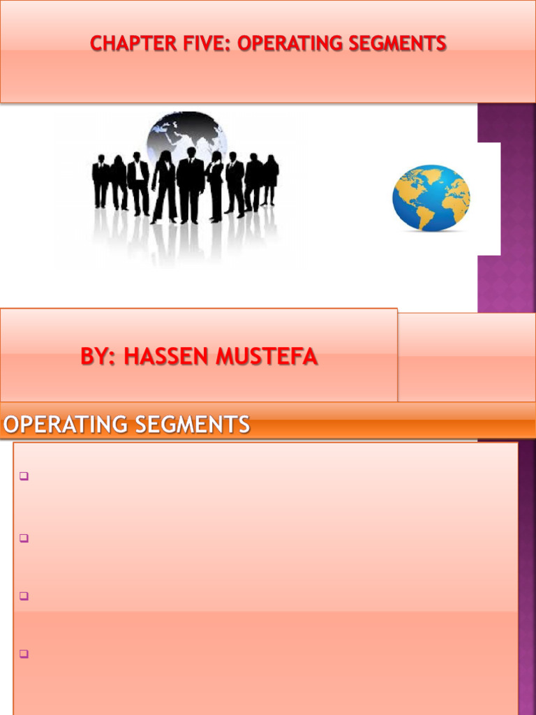 Chapter Five Segment Reporting | PDF | Revenue | Expense
