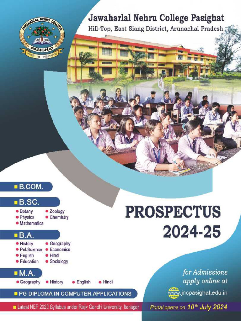 E Prospectus 2024-25 | PDF | University And College Admission | Educational Stages
