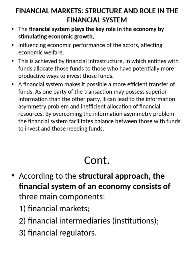 Lesson 1 | PDF | Financial Markets | Market (Economics)
