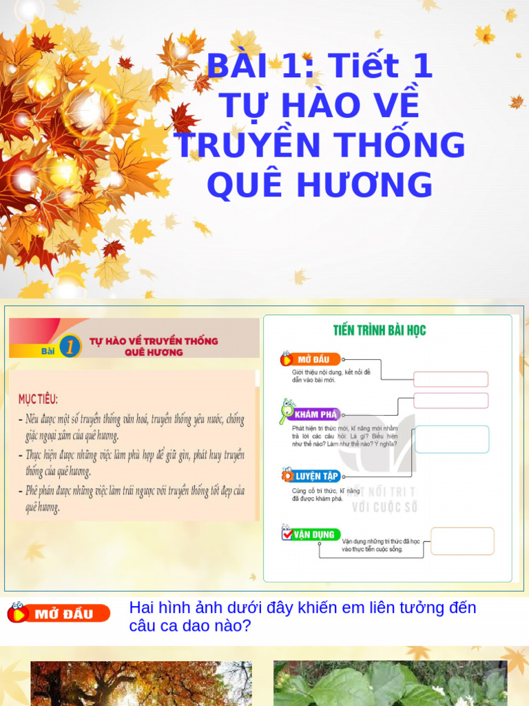 Bai 1 Tu Hao Ve Truyen Thong Que Huong | PDF