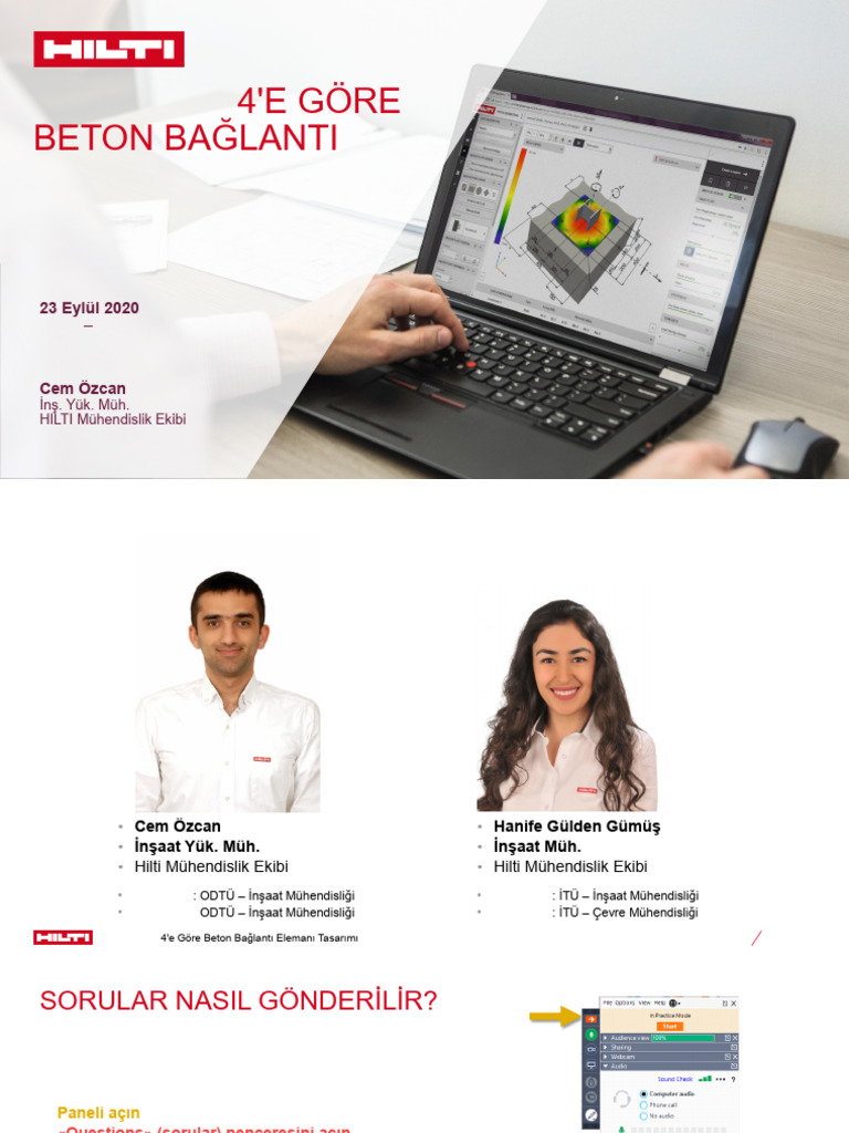 TS en 1992-4 - e Göre Beton Baglanti Elemani Tasarimi | PDF