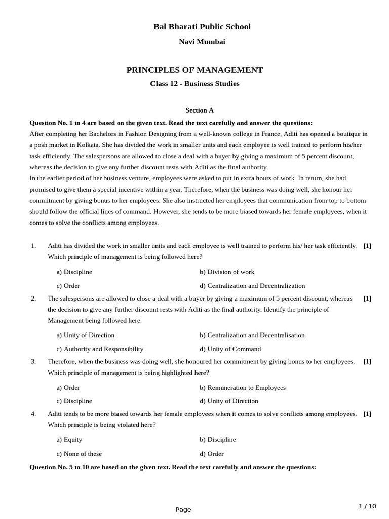 12th Bst Q. ch.2 | PDF | Piece Work | Business