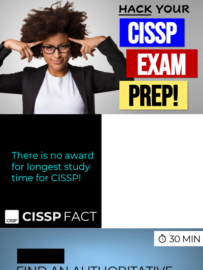 CISSP Exam Prep: Time-Saving Strategies | PDF | Qualifications