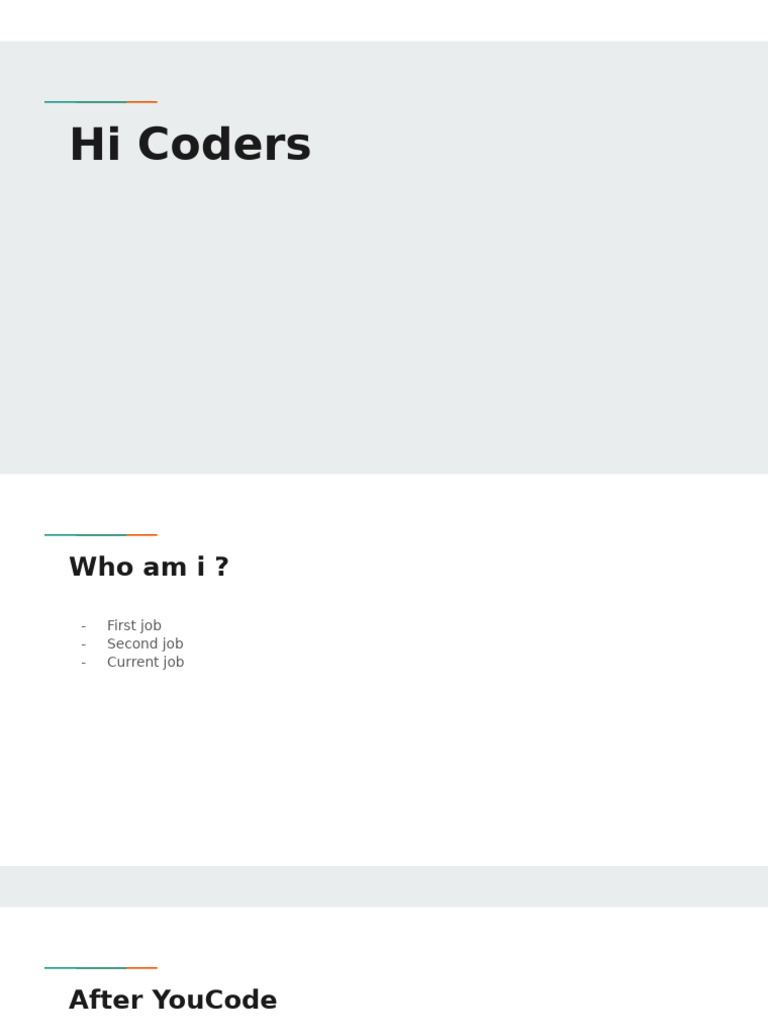 Hi Coders | PDF