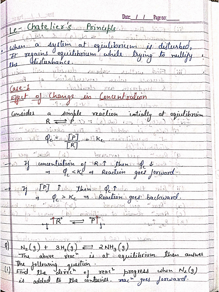 Class Notes Physical Chemistry | PDF