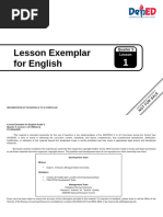 GRADE 4-Q4W4(MATATAG DLL)- ENGLISH | PDF | Feeling | Curriculum