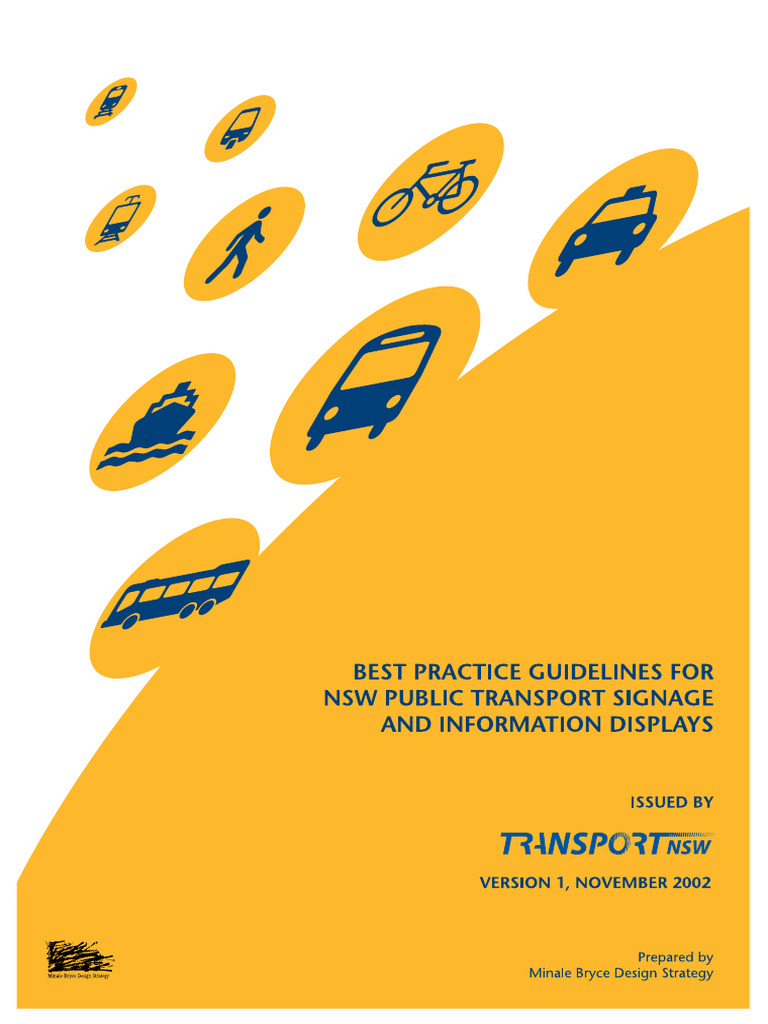 Signage Guide | PDF | Train Station | Transport
