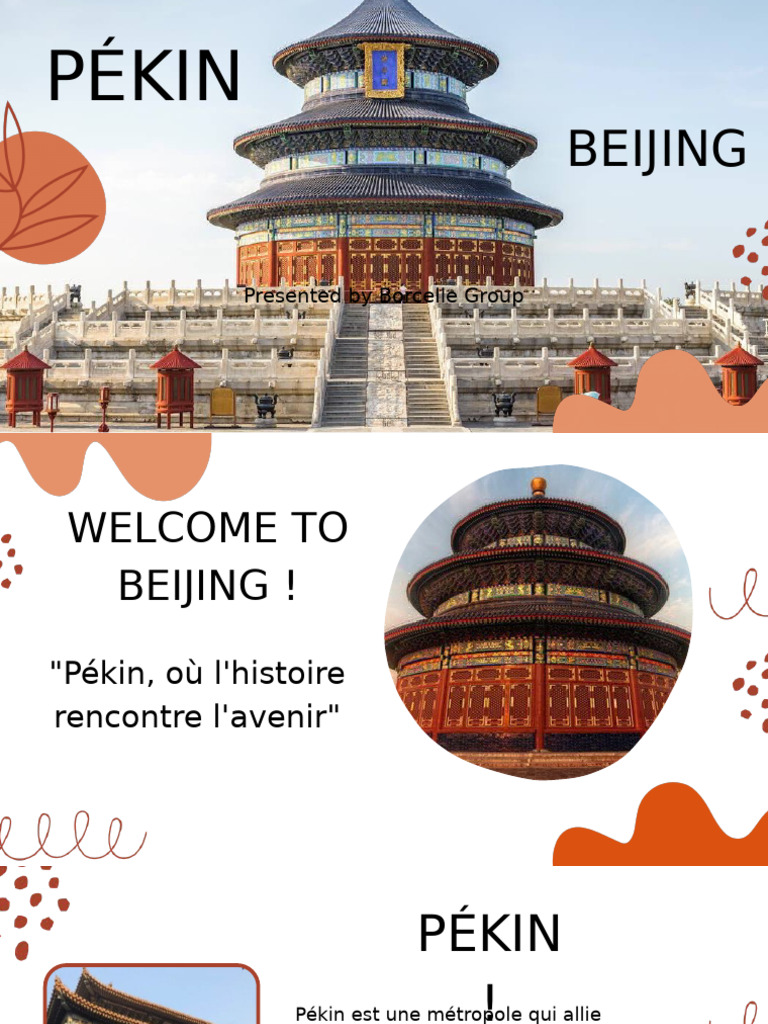 Peach Aesthetic Elegant Group Project Presentation_20241118_224207_0000 | PDF | Pékin