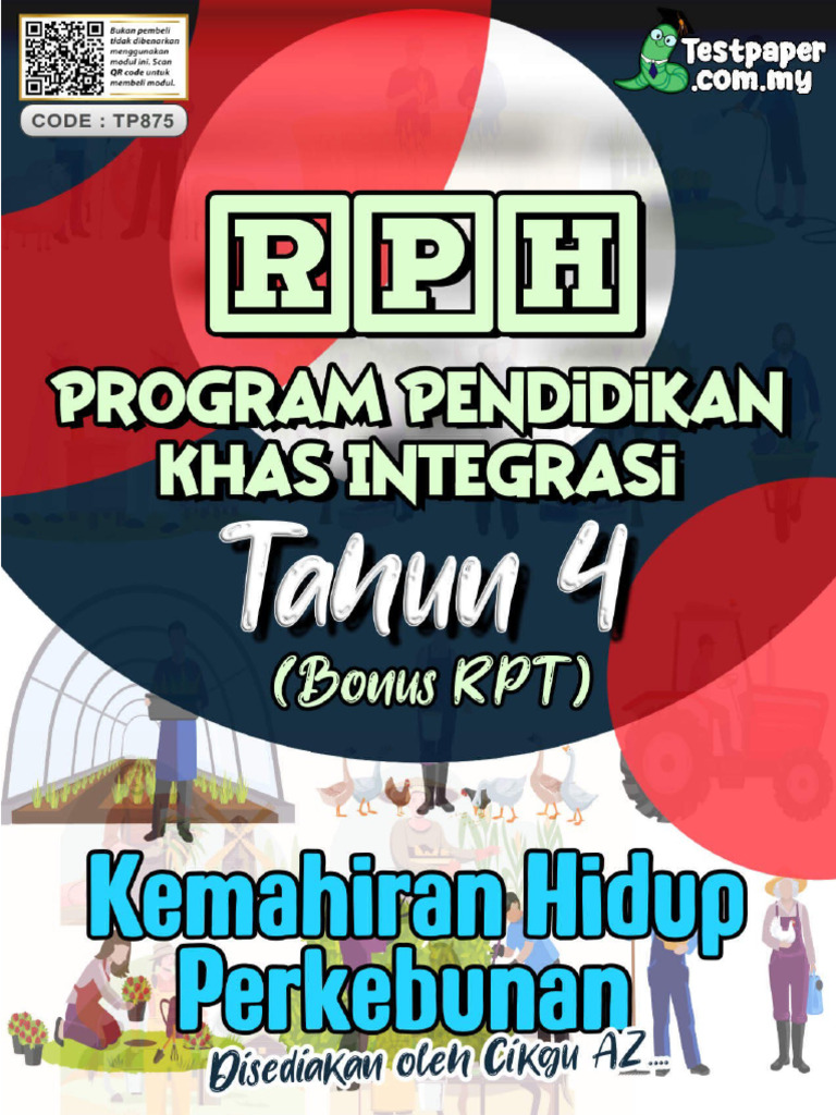 RPH KH Kebun Tahun 4 Unit 6 Penjagaan Tanaman | PDF