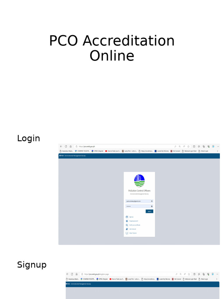 PCO Accreditation Online | PDF