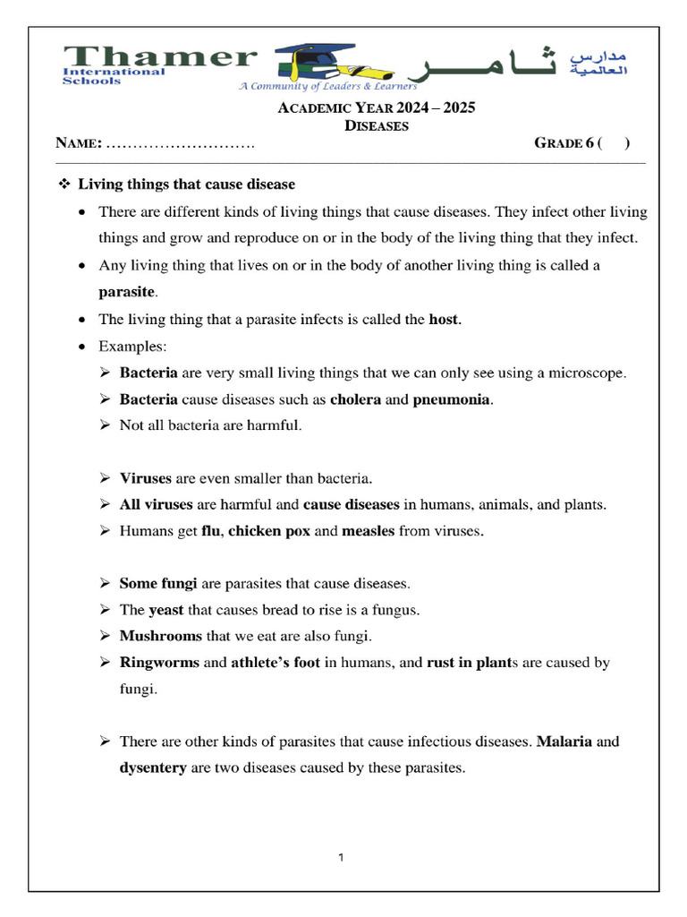 Diseases | PDF