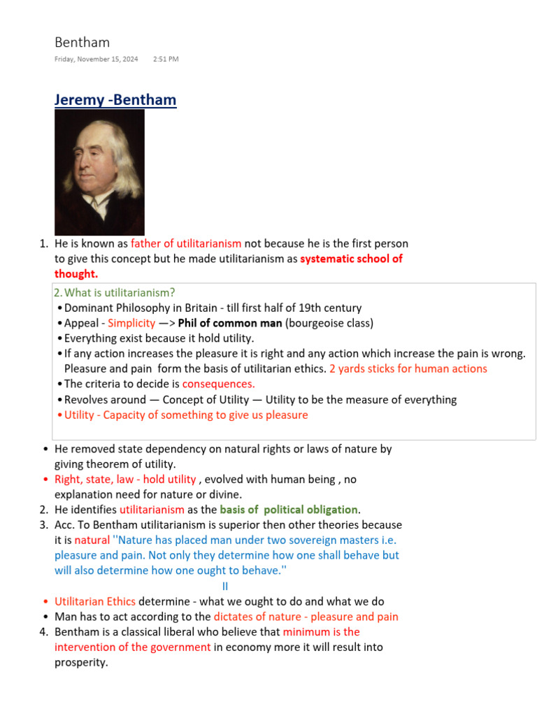 Bentham | PDF