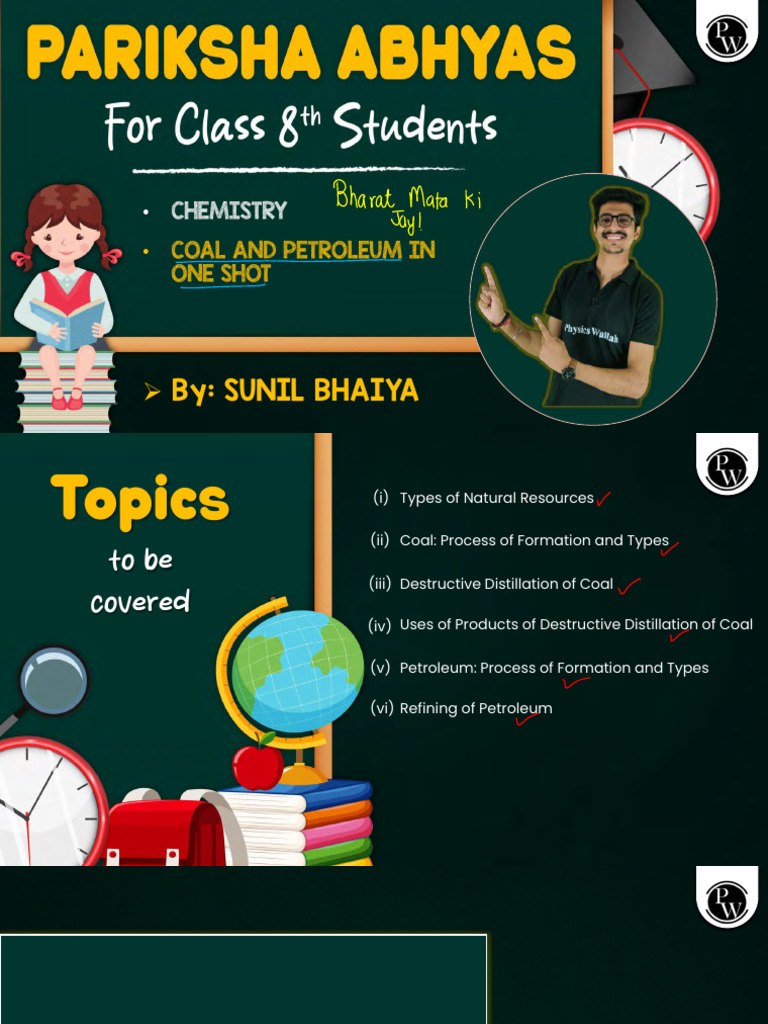 Coal and Petroleum - Class Notes - Pariksha Abhyas | PDF | Coal ...