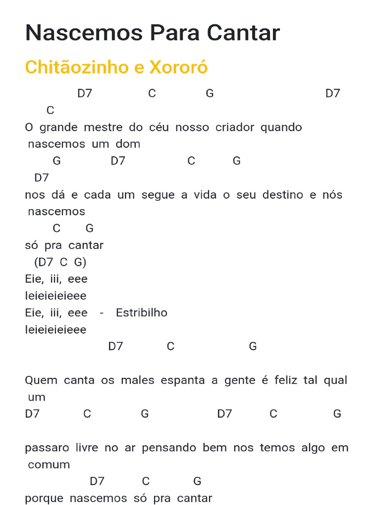 Cifra | PDF