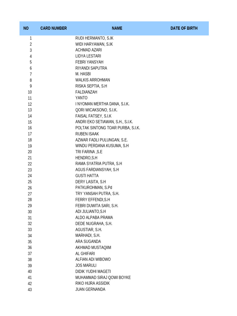 Form Register BBR 2024 | PDF