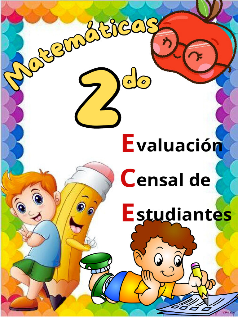 Evaluación Tipo ECE Matemáticas 2° | PDF