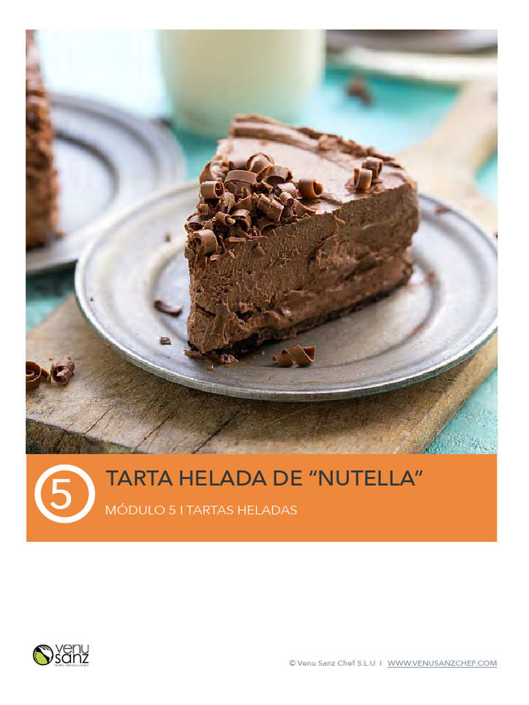 MODULO 5 - LECCIÓN 2 -TARTA-DE-NUTELLA | PDF | Alimentos | Cocina