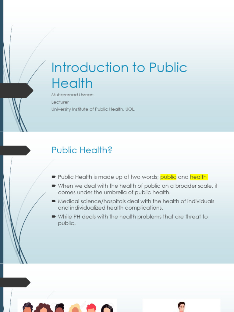 Introduction To Public Health 2 | PDF | Public Health | Obesity