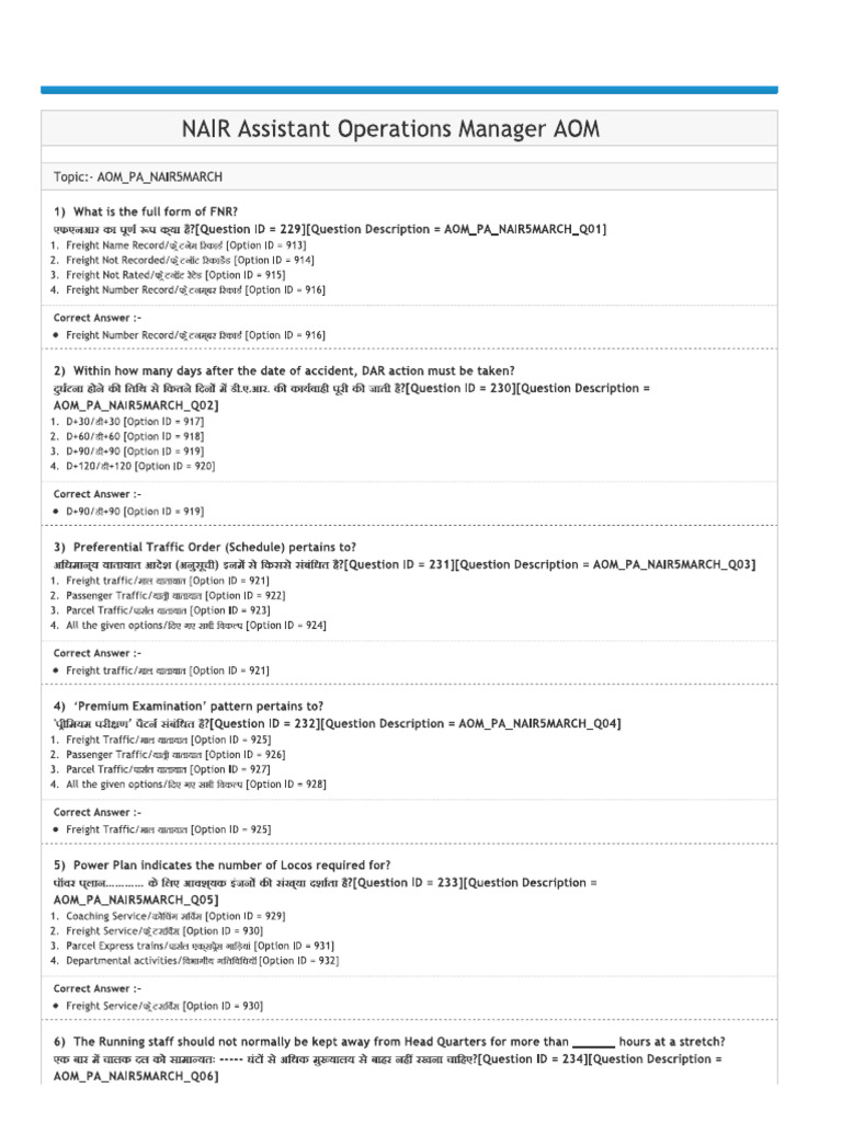 AOM | PDF