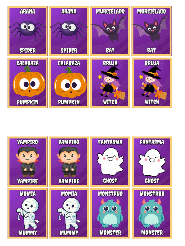 Memory Halloween | PDF