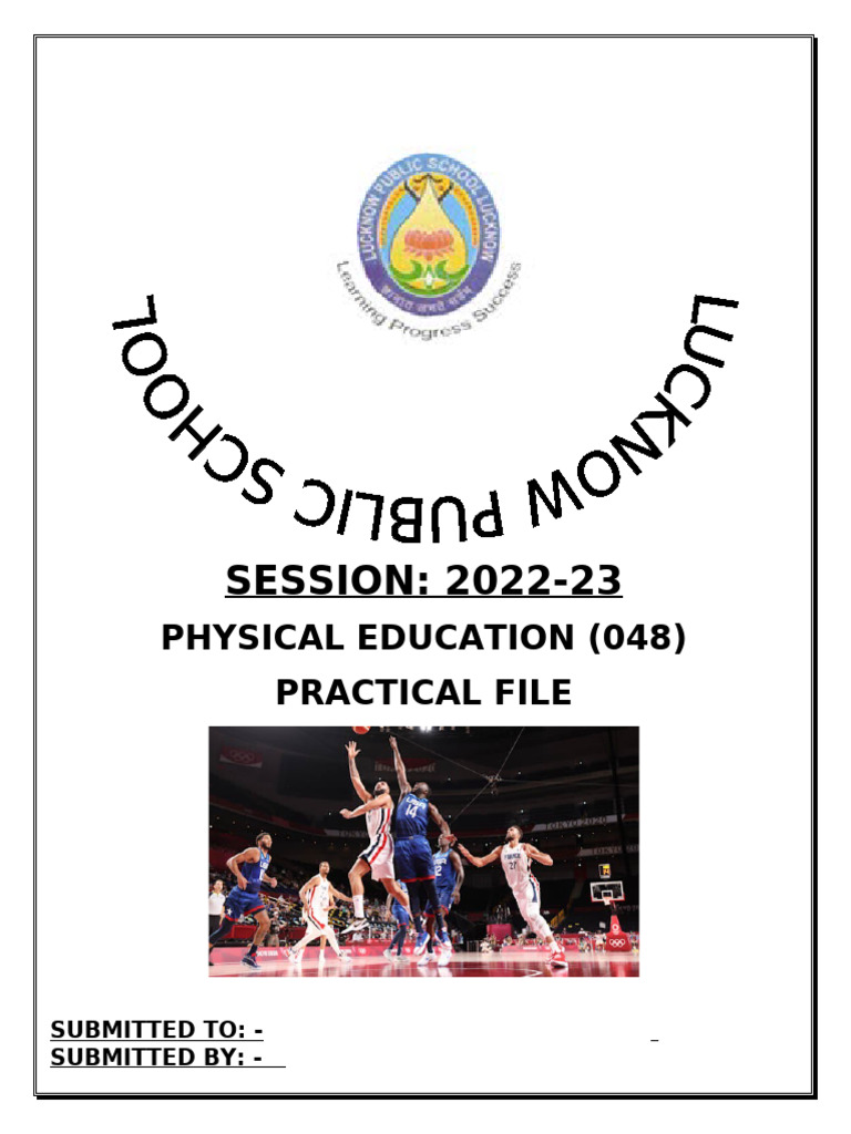 PE Practical File Guide | PDF