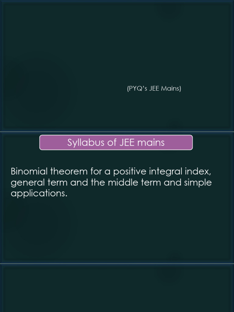 Binomial Theorem Pdf Numbers Rational Number