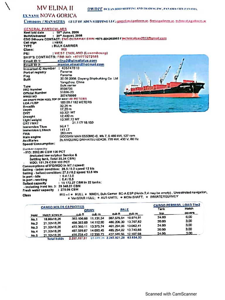 Sea Service Certificate SHIVAM | PDF