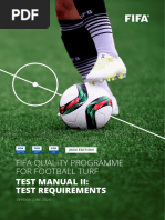 FIFA Quality Programme For Football - Test Manual - Version 1.2 | PDF ...