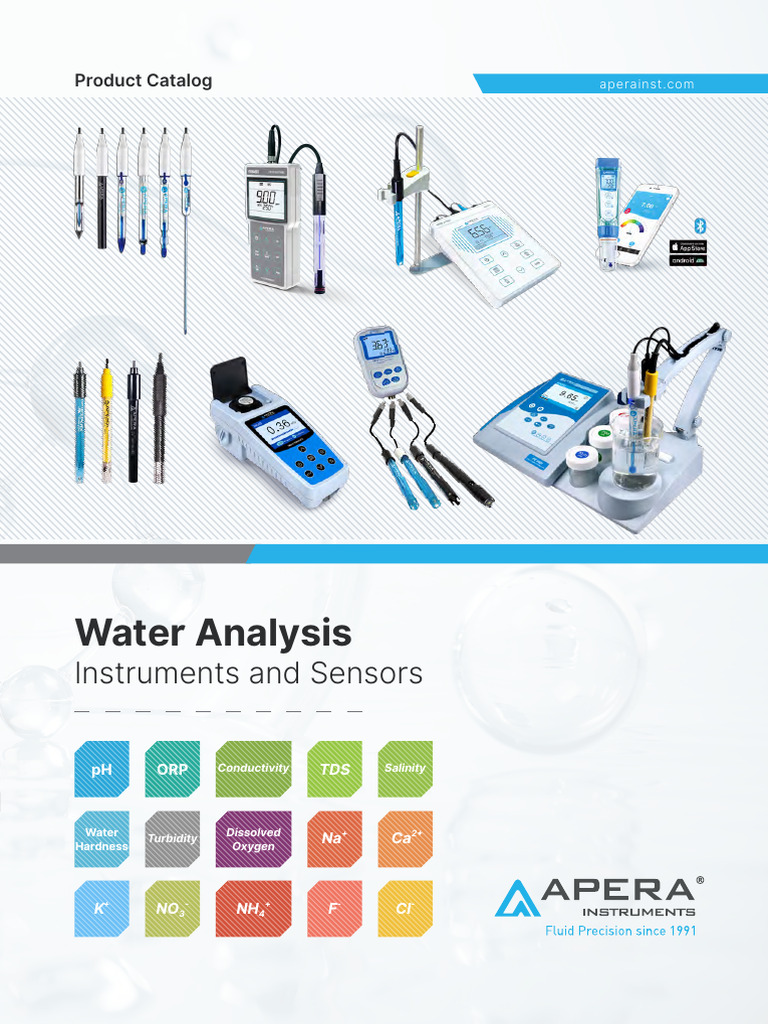 2024 APERA General Catalog-New V1.3e | PDF | Ph | Calibration