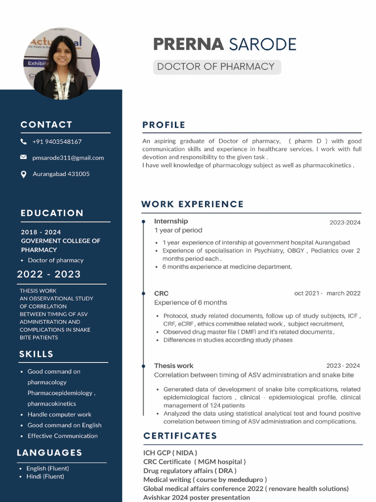 Prerna Resume 1 | PDF