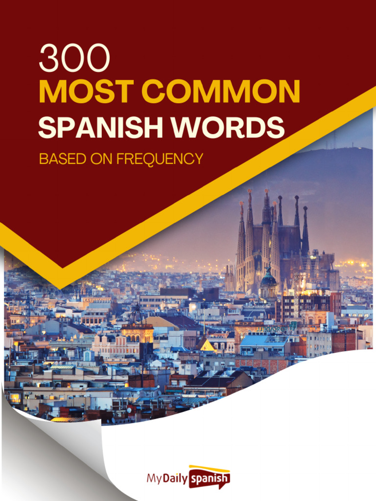 300 Most Common Spanish Words | PDF