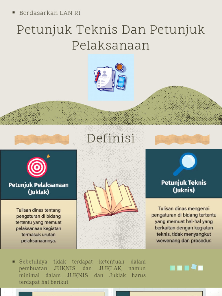 Panduan Juknis dan Juklak Berdasarkan LAN RI | PDF