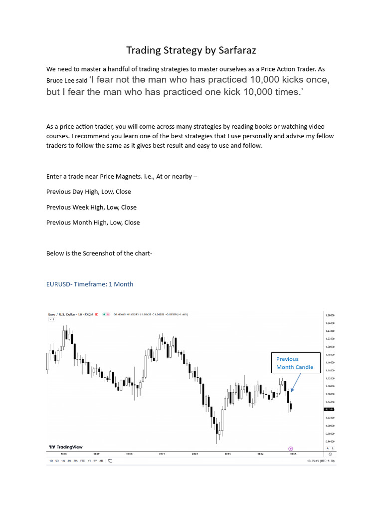 Mastering Price Action Trading Strategies | PDF