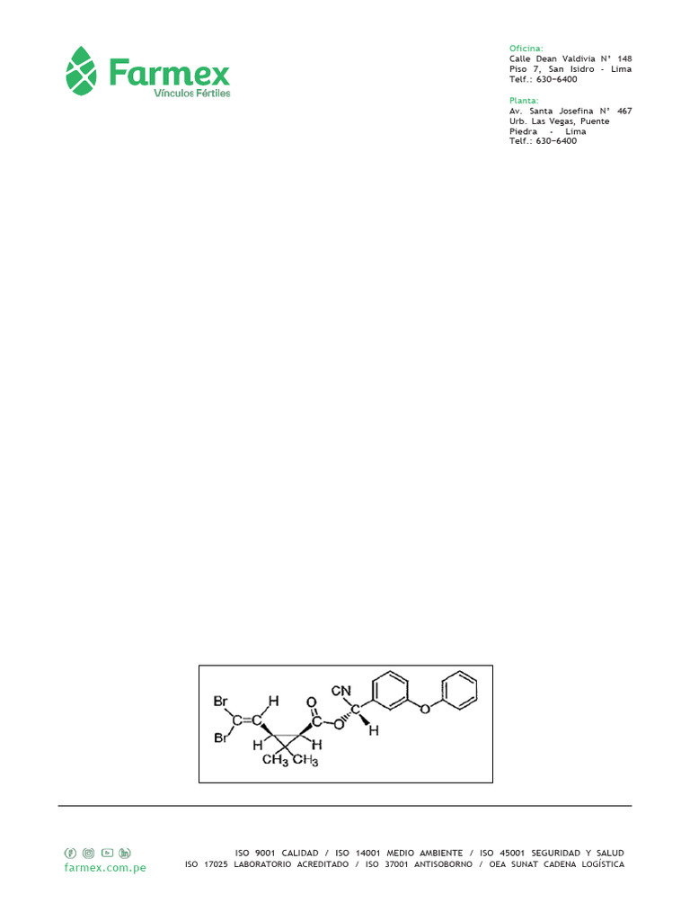Deltox 2 5 Ec Ficha Tecnica Version 4 | PDF