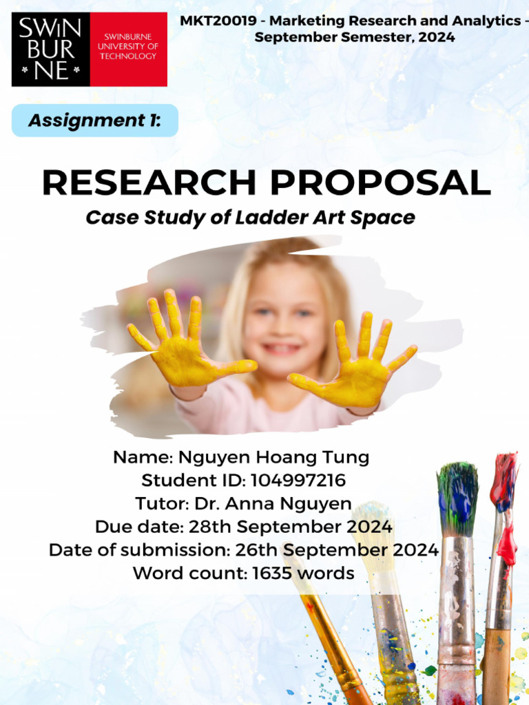 MKT20019 - Assignment 1 | PDF | Statistics | Methodology