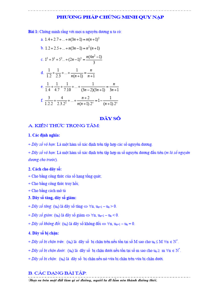 Tai Lieu Tu Hoc Day So Cap So Nhan Cap So Cong | PDF