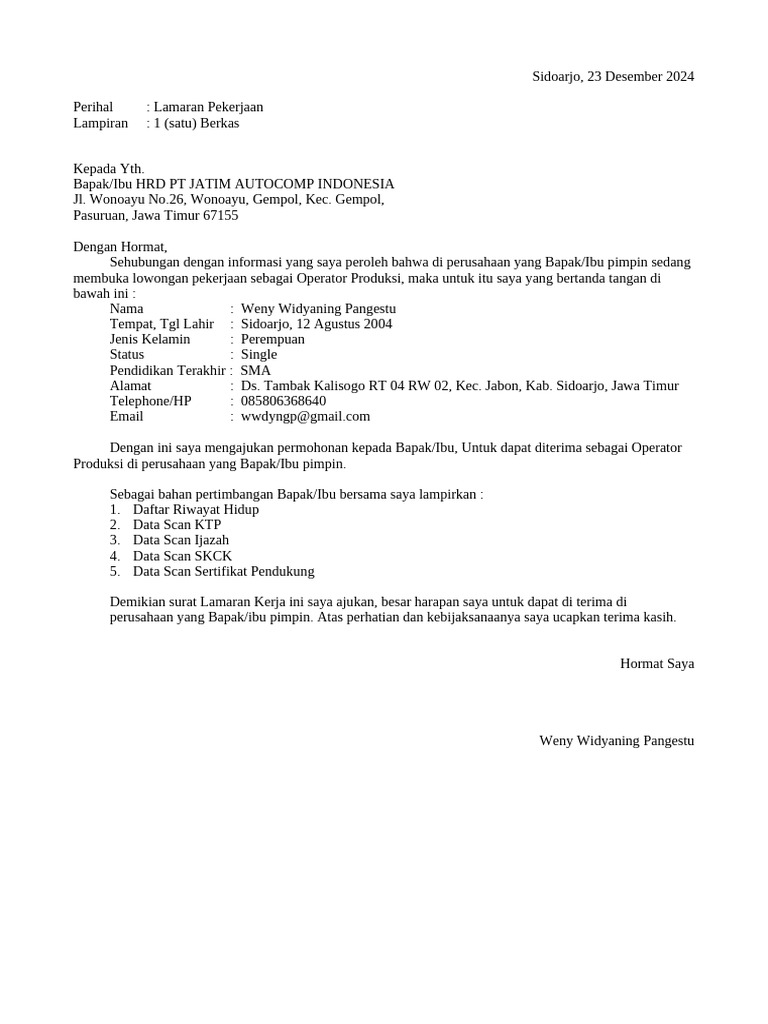 Weny Widyaning P. | PDF