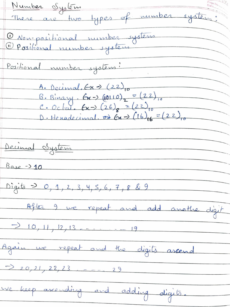Number System (1) | PDF