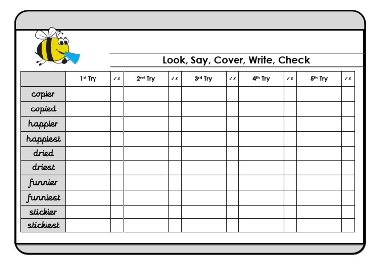 Iest and Ied Word Practice Sheets | PDF