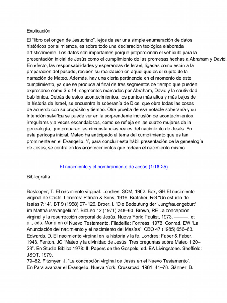 World Biblical Commentary Mateo | PDF | Evangelio de Mateo | Jesús