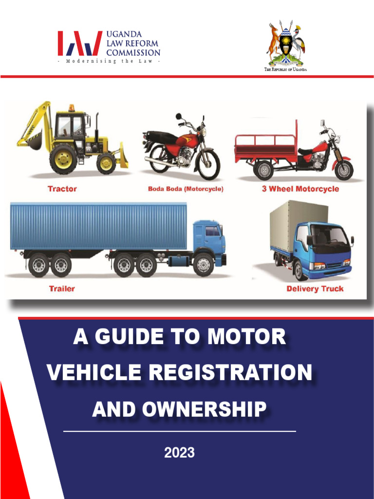 A Guide to Motor Vehicle Ownership and Registration | PDF | Vehicle ...
