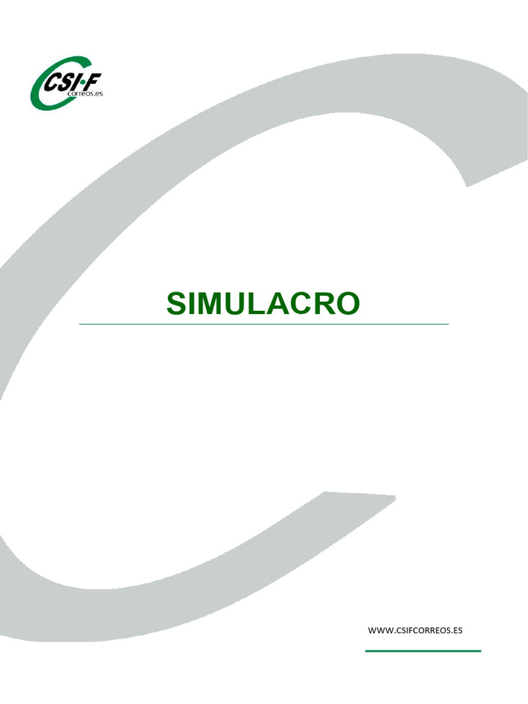 Simulacro2-2023 | PDF | Correo | Sello de correos