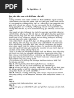 NLXH Về Lí Tưởng Sống Của Thanh Niên Hiện Nay | PDF