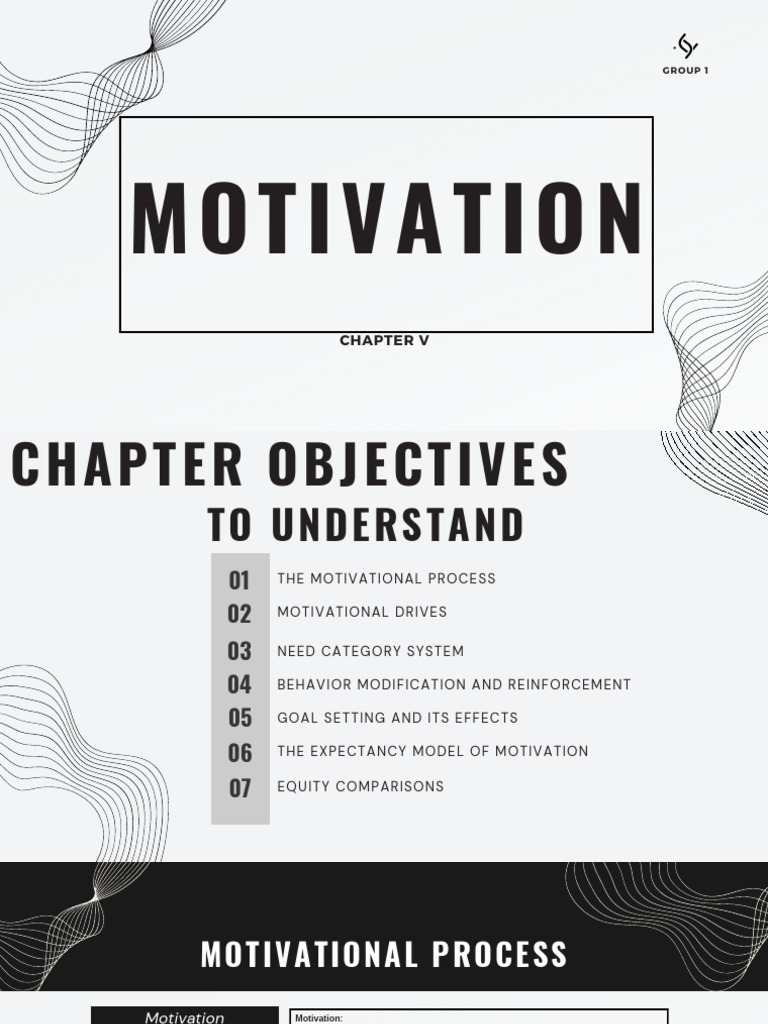 Group-1 Lesson 5 Motivation | PDF | Motivational | Motivation
