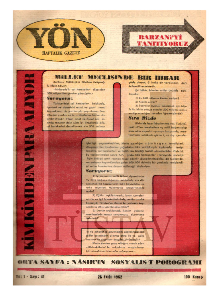 Yön Dergisi - C-1 - Sayi - 041 | PDF