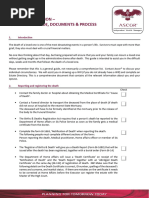 Deceased Estate Reporting Checklist | PDF