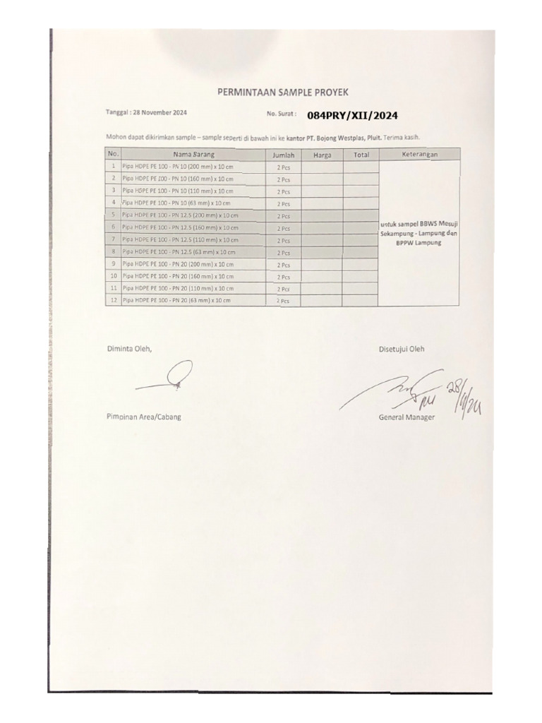 Sample 084 PRY | PDF