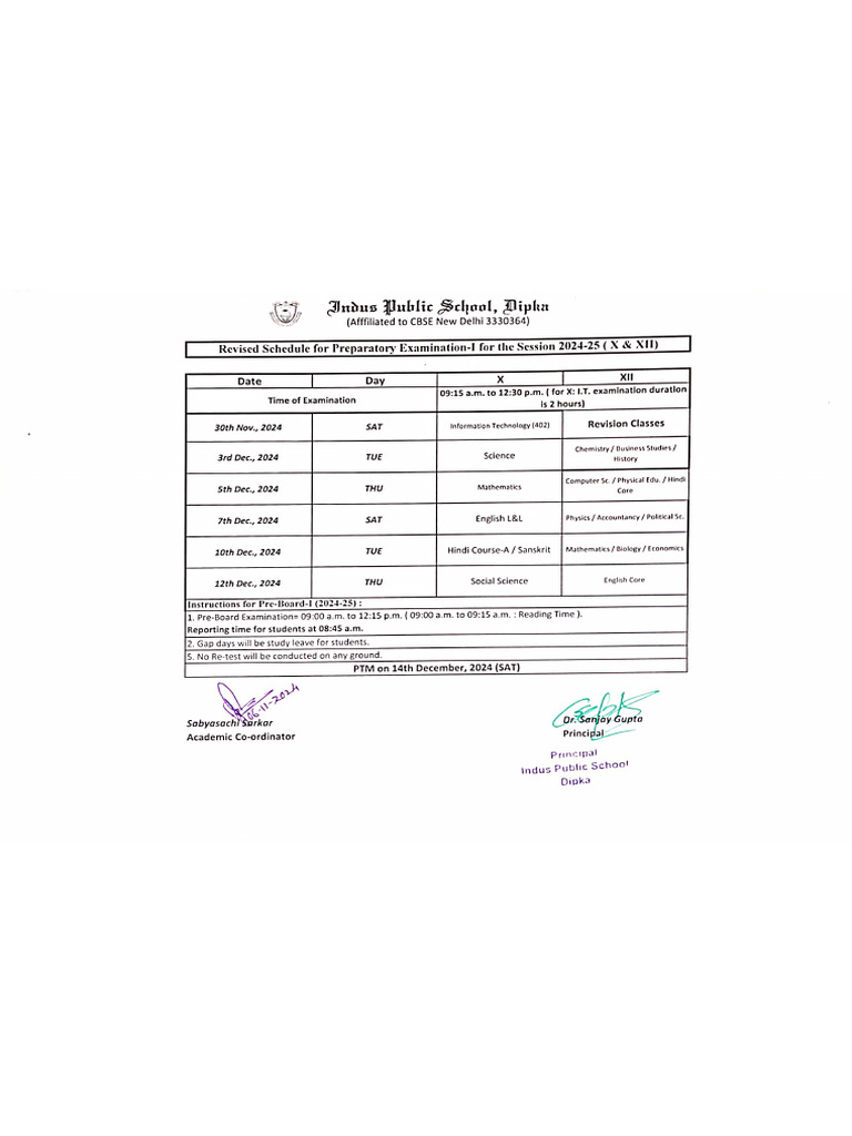 REVISED-PB1-X-Xll-2024-25 | PDF